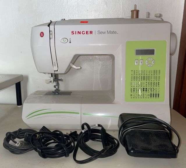 Singer Sew Mate Model 5400 Sewing Machine with Accessories - Metzger ...