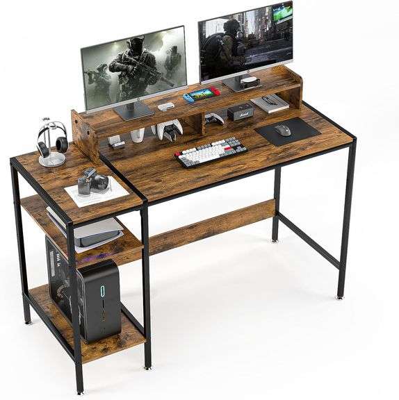 GZSHIYITECH - Gaming/Computer Deskï¼ŒHome Office Desk with Monitor ...