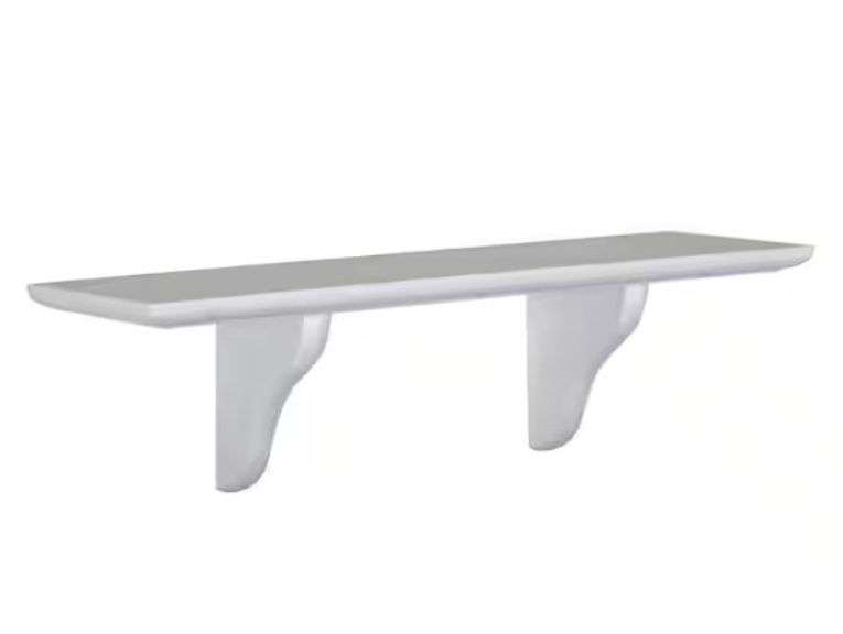 Beveled Floating Shelf Kit by Home Decorators Collection, 16 In x 5 In ...