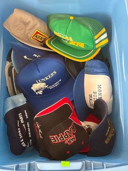 Mesh and Fabric Caps With Various Logos Inc. Kent, Lunker and Broderick ...