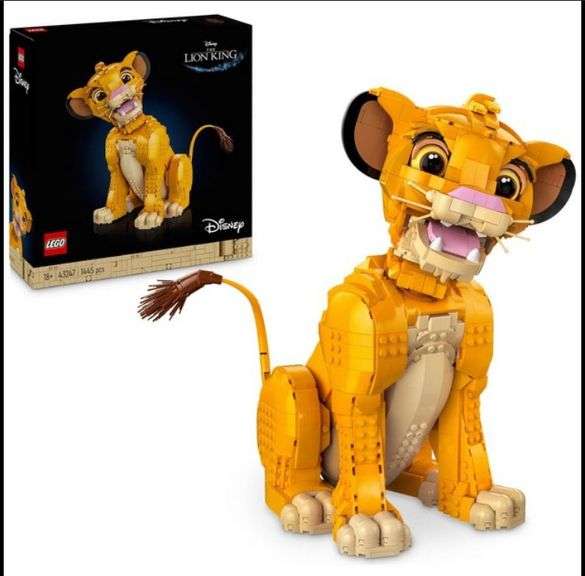 LEGO Disney The Lion King Simba Building Set - Metzger Property ...