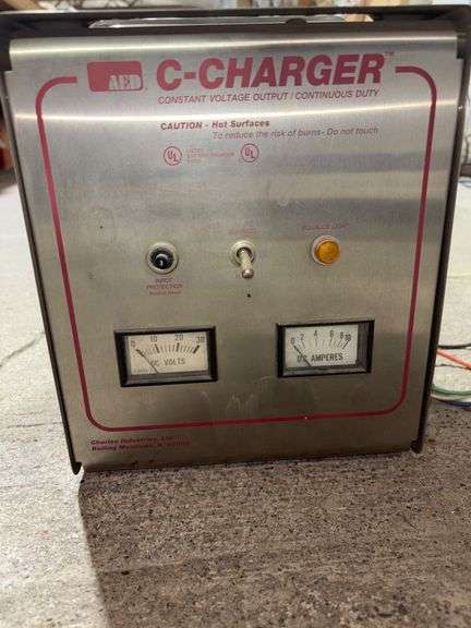 AED C-Charger Constant Voltage Output Battery Charger, Model AE2406 ...