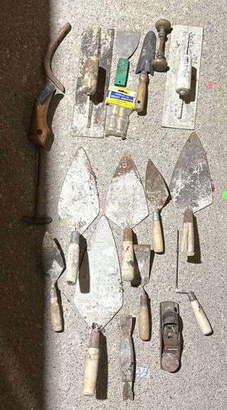 Construction and Masonry Hand Tools, Inc. Trowels, Scrapers, and Blades ...