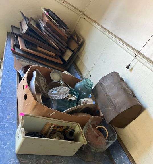 Kitchenware, Metal Storage Containers & frames Collection, varying ...