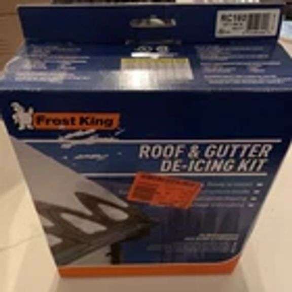 FROST KING - New Frost King Roof & Gutter De-Icing Kit 160 Feet With ...