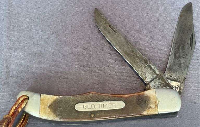 Schrade USA 250T Old Timer Folding Pocket Knife - Metzger Property ...