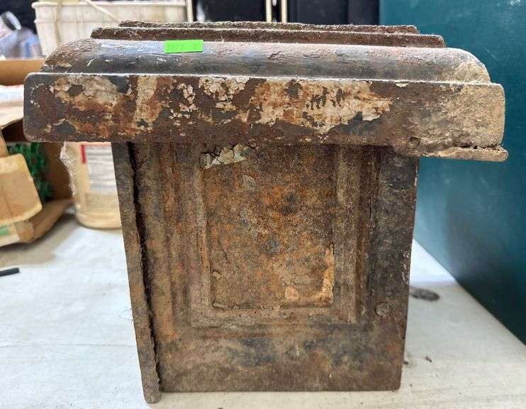 Cast Iron Architectural Element with Molded Top, 11×9.5×10′ - Metzger ...