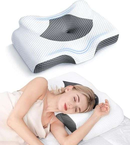 OSTEO - Osteo Cervical Pillow for Neck Pain Relief, Hollow Design ...