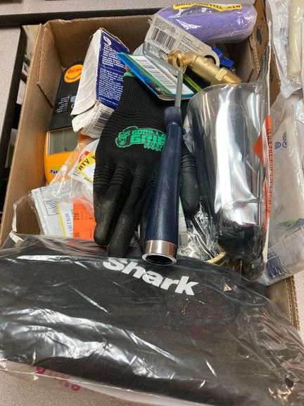 Box Lot of Miscellaneous Household Items and Tools - Metzger Property ...