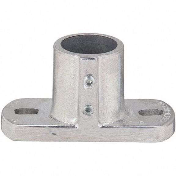 HOLLAENDER - Structural Pipe Fitting: Base Flange, 1 1/2 in For Pipe ...