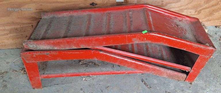 Red Metal Car Ramps - Metzger Property Services, LLC