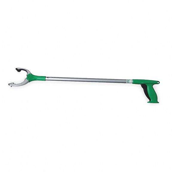 UNGER - UNGER Trash Grabber: Trigger Handle, 36 in Lg, DENTED, ROTATING ...