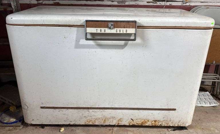 Tru-Cold White Chest Freezer with Dual Compartments - Metzger Property ...