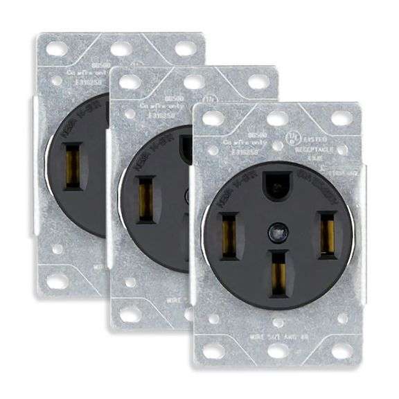 TOPGREENER NEMA - 14-50R Receptacle 50 -Amp 125/250-volt Residential ...