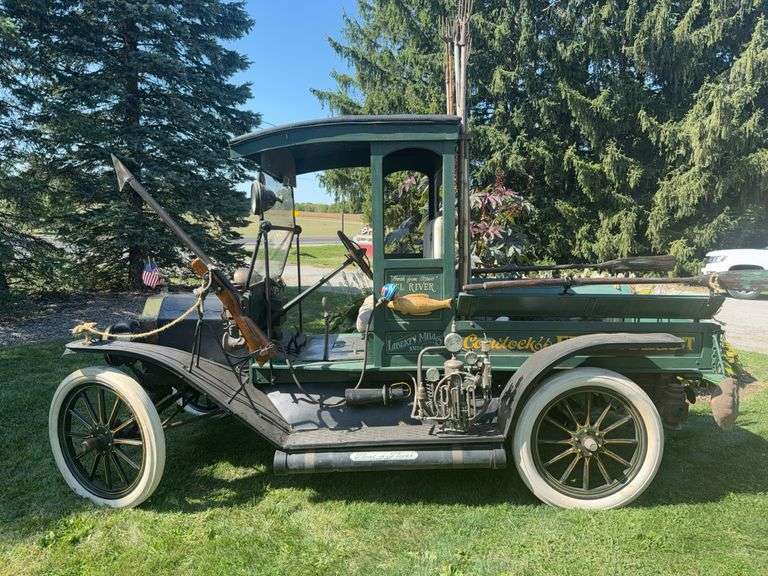 1913 Model T Wood Cab Truck (Fish Truck), runs and drives, On the Cover ...
