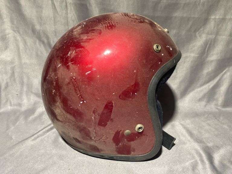 Cyber Red Helmet with Black Interior Padding, 9”Wx10”H - Metzger ...