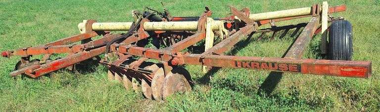 Krause 8ft Offset Disc Harrow with Hydraulic Attachments - Metzger ...