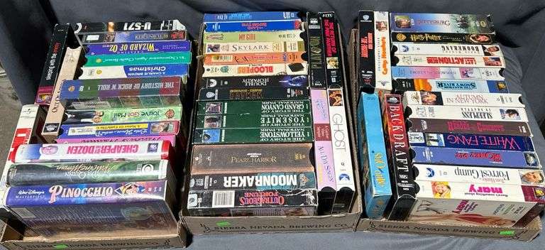 40+ VHS Movies and Box Sets, Inc. Disney, Harry Potter, and Forrest ...