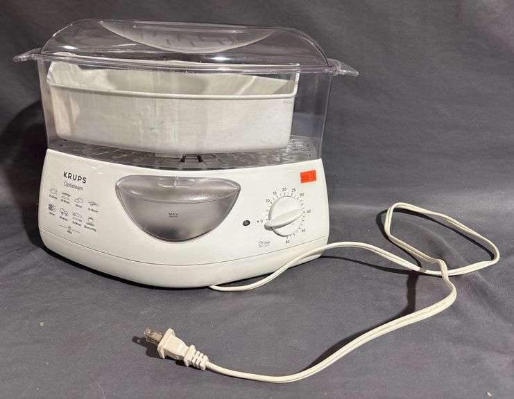 Krups Optisteam Food Steamer with Plastic Components - Metzger Property ...
