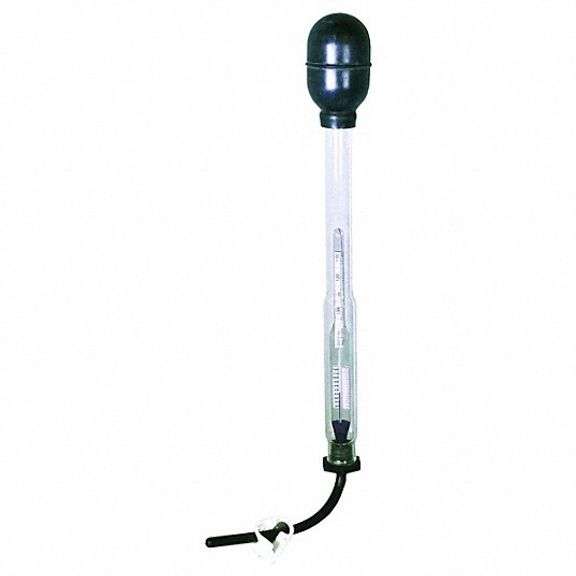 VEE GEE - Hydrometer: Specific Gravity Battery Acid Plain Form, 1.150/1 ...