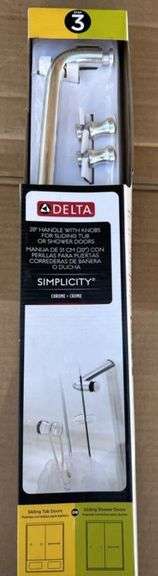Delta 20-Inch Handle With Knobs and Installation Hardware - Metzger ...