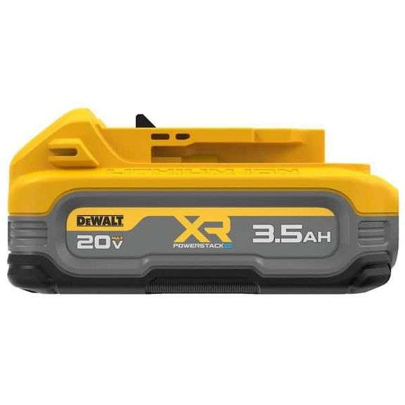 DEWALT - 20-Volt MAX XR POWERSTACK Lithium-Ion 3.5 Ah Battery Pack ...