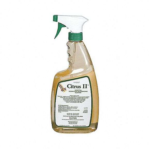 - CITRUS II Deodorizing Cleaner: Trigger Spray Bottle, 22 oz Container ...