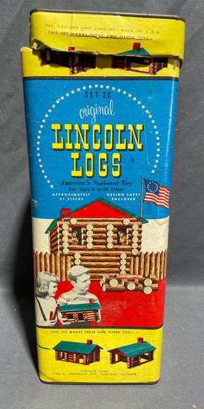 Lincoln Logs – Set 28 in Original Packaging - Metzger Property Services ...