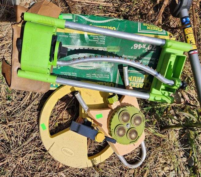 Garden Sprinkler Collection with Hose Guide and Rotary Mechanism ...