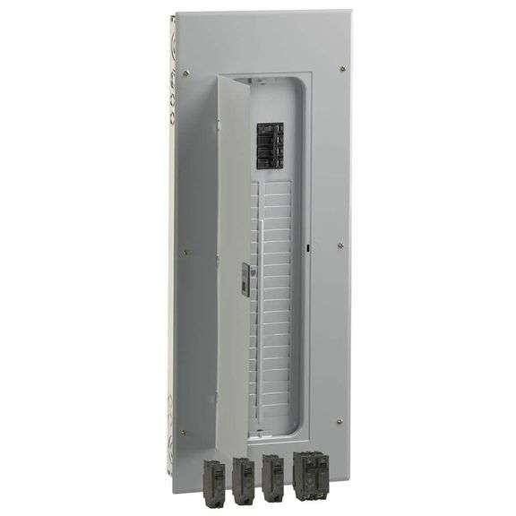 GE - 200 Amp 40-Space 80-Circuit Main Breaker Indoor Load Center ...
