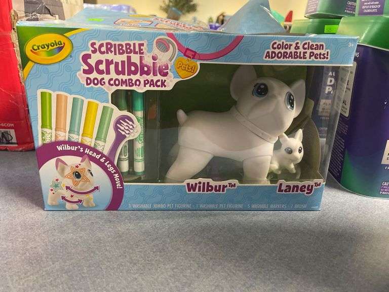 Crayola Scribble Scrubbie Dog Combo Pack – Wilbur and Laney - Metzger ...