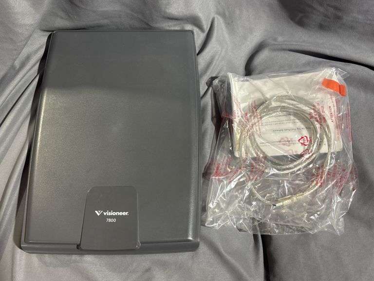 Visioneer 7400 Flatbed Scanner With USB Cable - Metzger Property ...