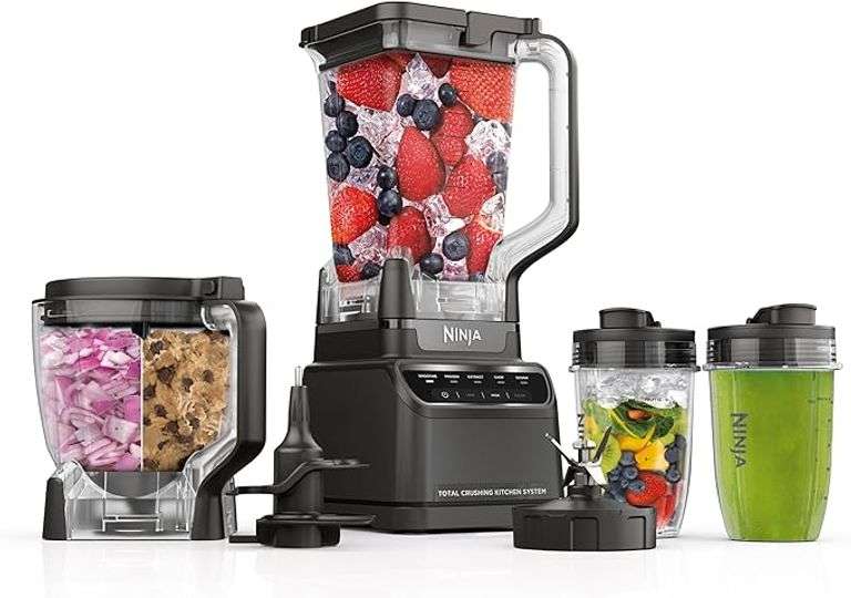 NINJA - Ninja Blender, Kitchen System for-Smoothie, Frozen, Extract ...
