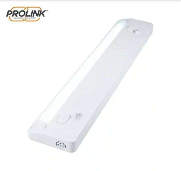 ULTRA PROGRADE ProLink Plug-in 24 in. LED White Under Cabinet Light ...