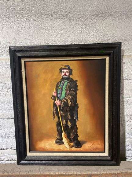 Framed Signed Limited Edition Oil Painting by DL “Rusty” Rust, 6/250 ...