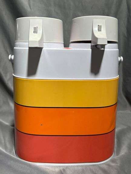 Dual-Compartment Plastic Beverage Cooler with Dispensers - Metzger ...