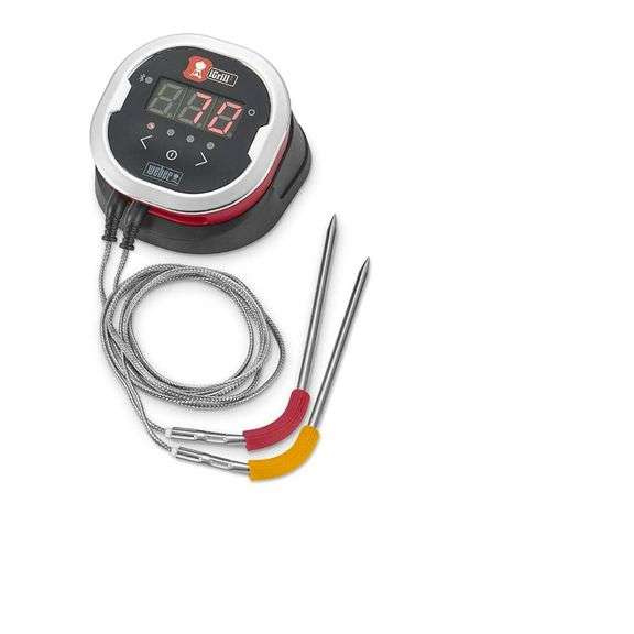 WEBER - iGrill 2 App-Connected Grill Thermometer with Dual Probes ...