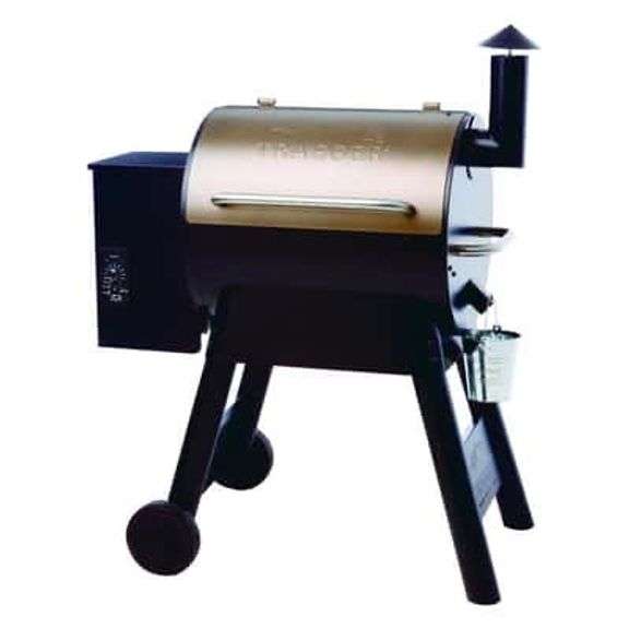 Traeger Pro Series 22 Wood Pellet Grill in Bronze with Digital ...