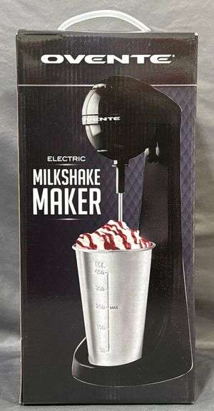 Ovente Electric Milkshake Maker with 2-Speed Control and Stainless ...