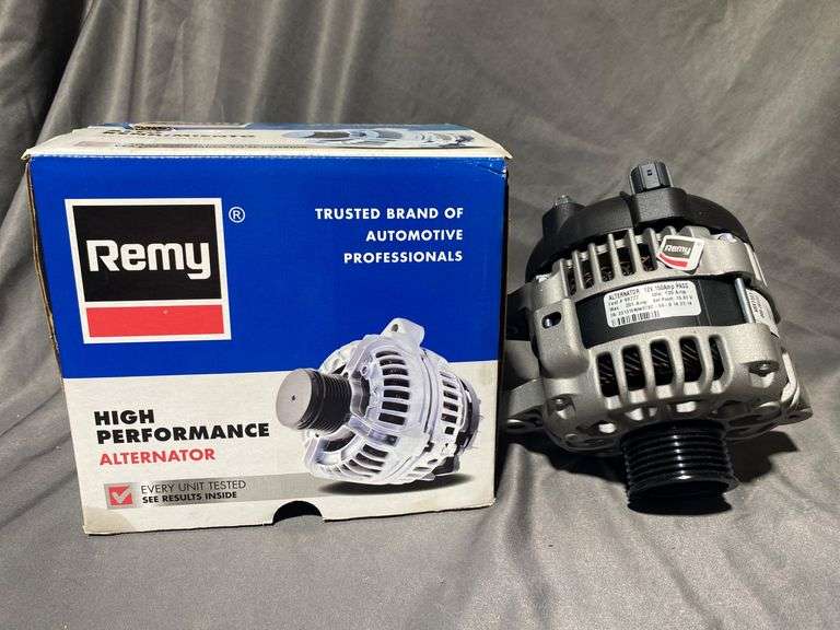 Remy High-Performance Alternator 22917, 12V 150 Amp, 7”W x 7”H ...