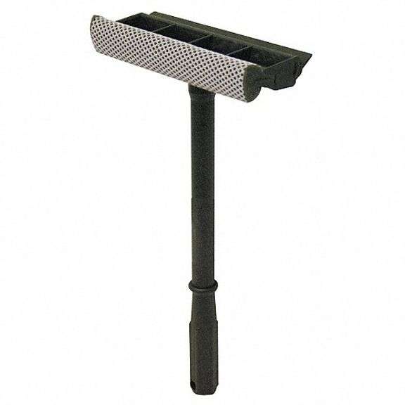 MALLORY - MALLORY Window Squeegee: Single-Blade, Rubber, Straight, 8 in ...