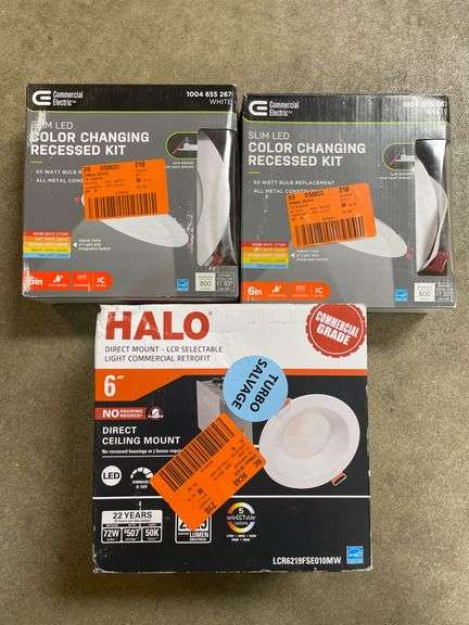 3 / Recessed LED Lighting Kits, 6-Inch, Color-Changing Models - Metzger ...