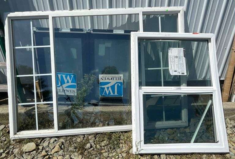 Jeld-Wen Vinyl Window Assemblies, Mixed Styles and Sizes 51”x39”, 80 ...