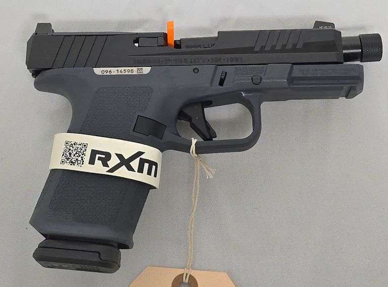 NIB Ruger Model RXM .9mm Luger Pistol with Extra Magazine and Hard Case ...