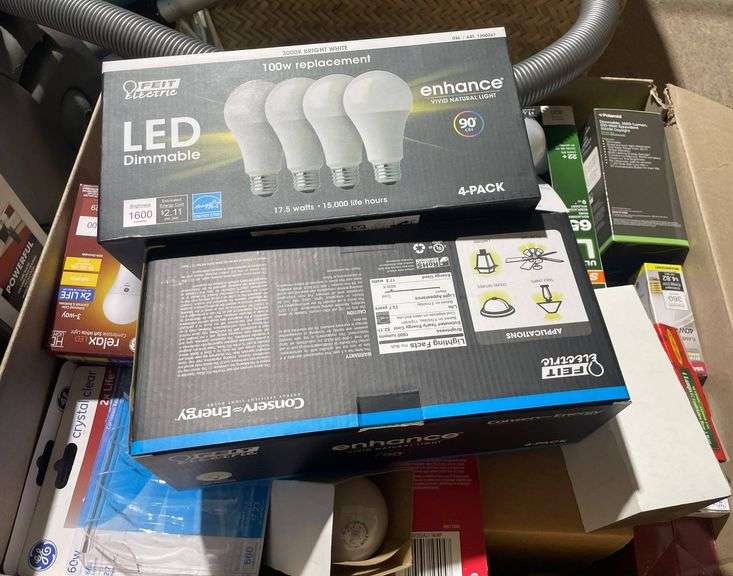 LED and Incandescent Light Bulb Assortment - Metzger Property Services, LLC