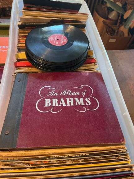 Vinyl Record assortment Featuring Various Artists and Genres (unknown ...