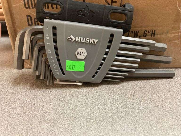 Husky Metric Hex Key Allen Wrench Set with Holder - Metzger Property ...