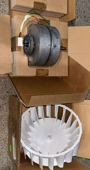 GE WE17X10008 Motor Assembly with Blower Wheel - Metzger Property ...