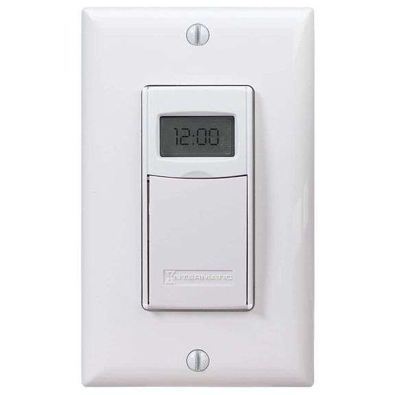 INTERMATIC - 15 Amp 7-Day Indoor In-Wall Astronomic Digital Timer ...