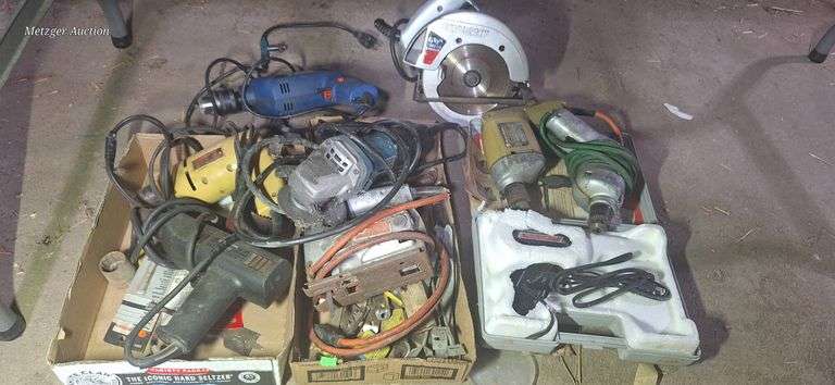 Power Tools Inc. Drills, Saws, Sanders, and Accessories - Metzger ...